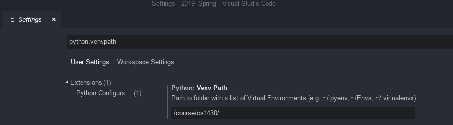 Python Setup